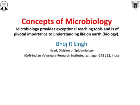 Introduction to microbiology | PPTX | Infectious Diseases | Diseases ...