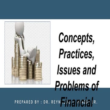 Concepts, Practices, Issues and Problems of Financial Management.pptx
