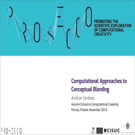 Computational Approaches to Conceptual Blending | PDF