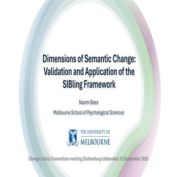 Semantics change over period of time In linguistics | PPTX