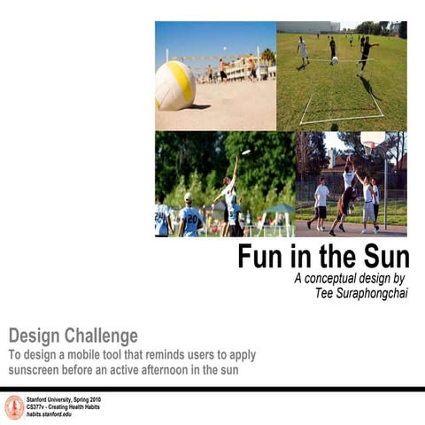 Sunscreen Conceptual Design | PPT