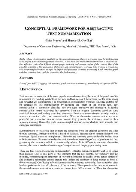 Text Summarization 2275