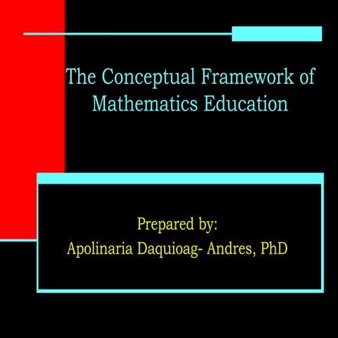 Conceptual Framework in Math Education.pptx