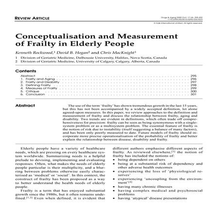 Cognitive frailty | PPT