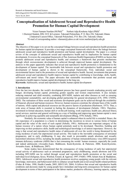 REPRODUCTION Human reproduction is sexual reproduction that results in ...