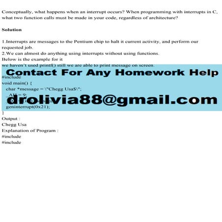 Conceptually, what happens when an interrupt occurs When programmin.pdf