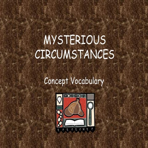 Mystery Genre Grade 3Genre | PPT