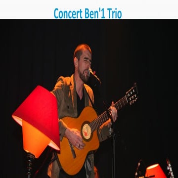 Concert ben'1 trio | PPT