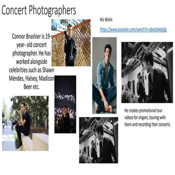 Concert photographers | PPTX