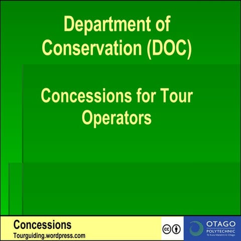 Concessions | PPT