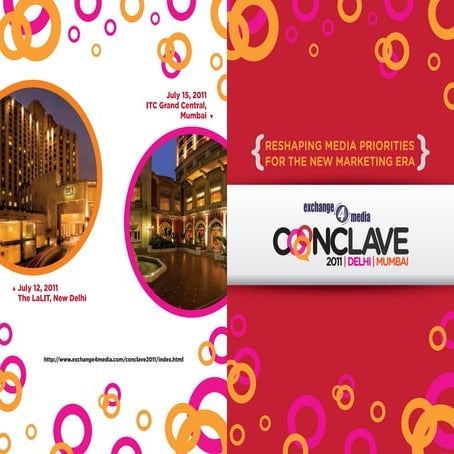 e4m Conclave,2011:Reshaping media priorities | PPT