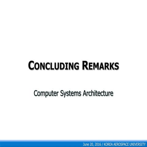 Concluding remarks | PPTX