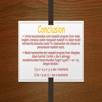 Conclusion | PPTX