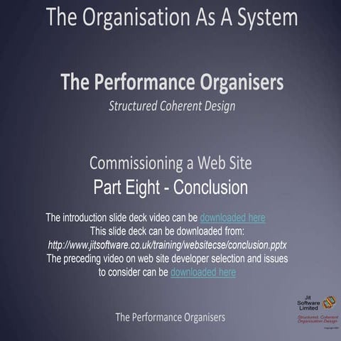GDPR and EA - Commissioning a web site | PPTX