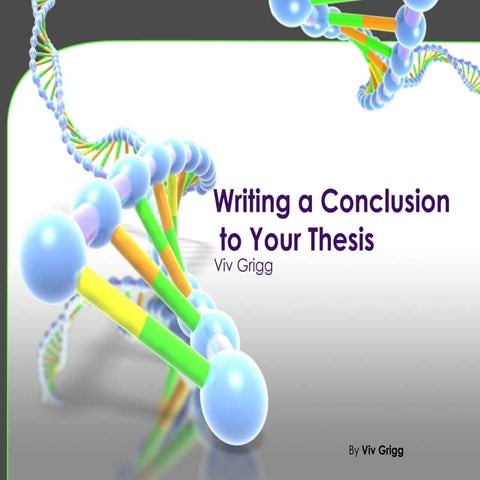 675-12 Writing a Conclusion to Your Research | PPTX