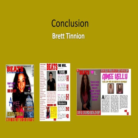 Research and Initial ideas for Music Magazine | PPTX