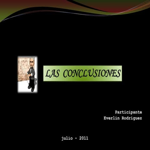Conclusiones | PPTX