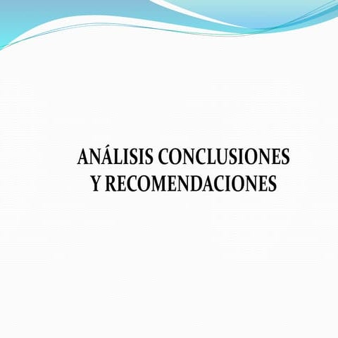 Conclusiones | PPTX