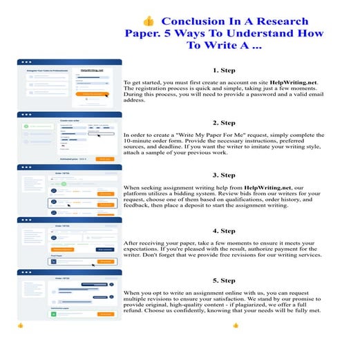 Conclusion In A Research Paper. 5 Ways To Understand How To Write A | PDF