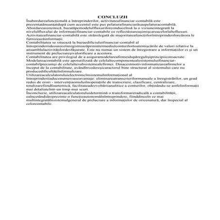 Concluzii | DOCX
