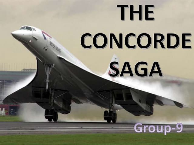 concorde anatomy of a disaster