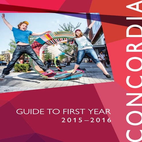 Concordia university-guide firstyear | PDF