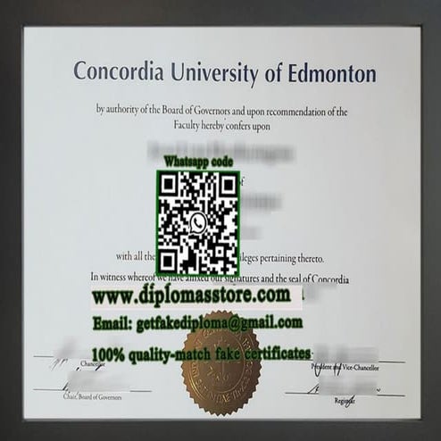 Concordia University of Edmonton diploma | PDF