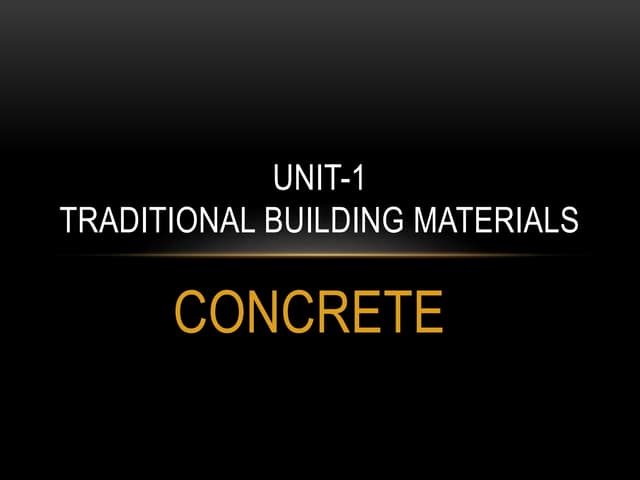 Concrete cube casting and Testing. | PPTX