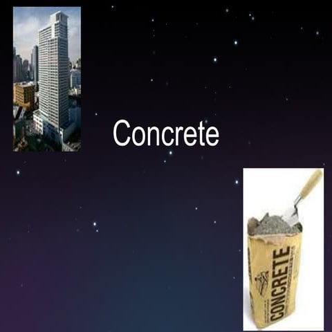 Concrete | PPT