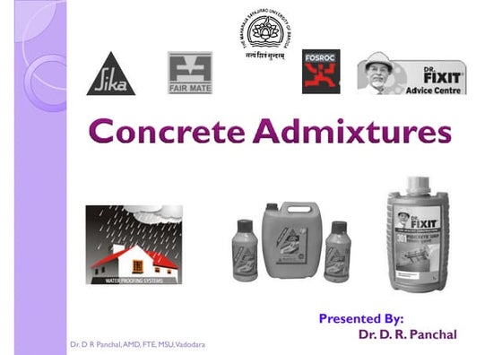 BT 1: Concrete and Admixtures | PDF | Civil Engineering Industry ...