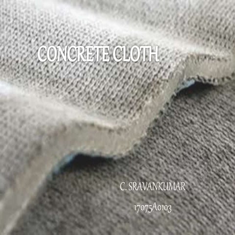 Concrete cloth new | PPTX