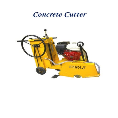 Concrete cutter | DOCX | Sports Equipment | Sports