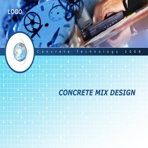 concrete mix design.ppt