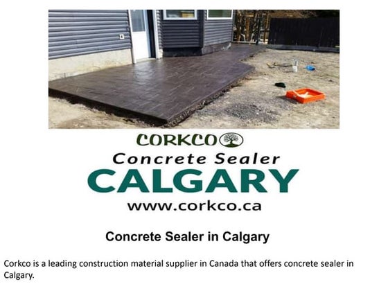 Concrete Sealer Calgary | PPT