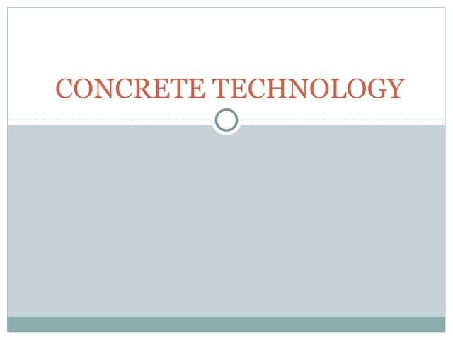 Smart Dynamic Concrete | PPTX