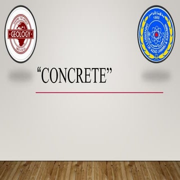Concrete | PPT