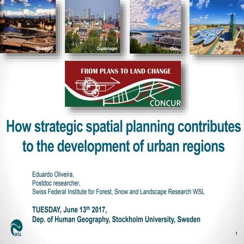 How strategic spatial planning contributes to the development of urban ...
