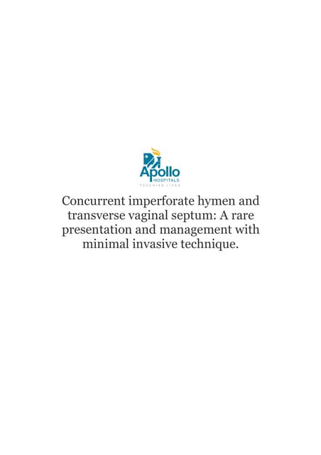 Congenital Midline Perineal Groove: A Rare Defect of Perineum | PDF