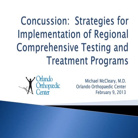 Strategies for Implementation of Regional Comprehensive Concussion ...