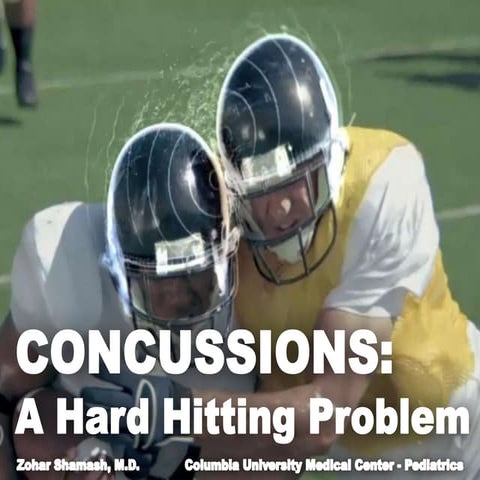 Concussions: A Hard-Hitting Problem | PPTX