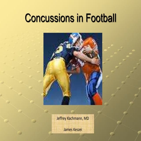 Concussions In Football | PPTX