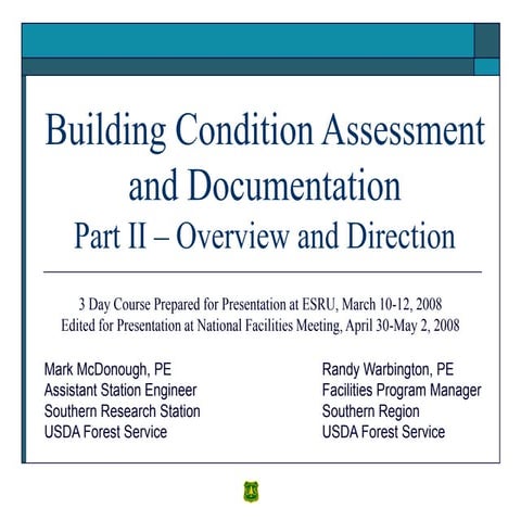 Condition Asessment.ppt