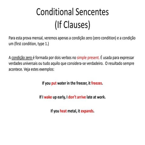 Cond clauses | PDF | Medical Health