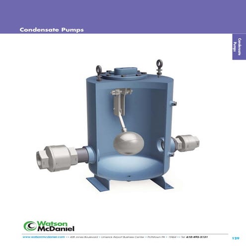 Understanding Condensate Pumps on a Steam Distribution System | PDF
