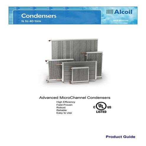 Condenser c series product_guide | PDF
