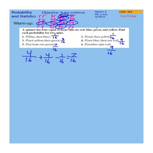 Conditional Probability Pdf Physics Science