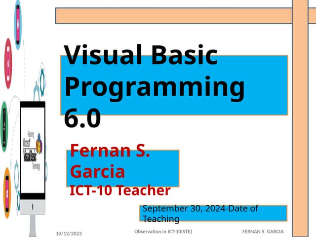 Conditional Statementict10programing Language Ppt