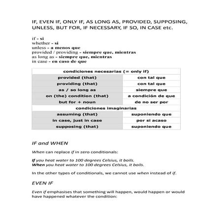 Conditional conjunctions | PDF