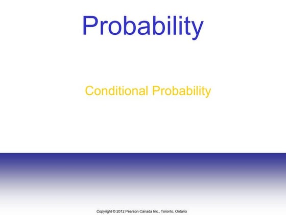 Bays theorem of probability | PPT