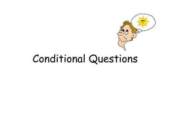 1rst conditional | PPT